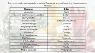 Antioxidants, sweeteners and flavours | PPT