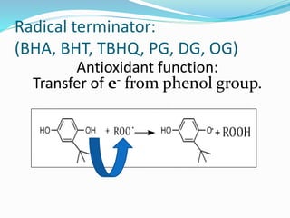 Antioxidants in Food | PPTX