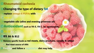 Role of Antioxidant in Rheumatoid Arthritis | PPTX