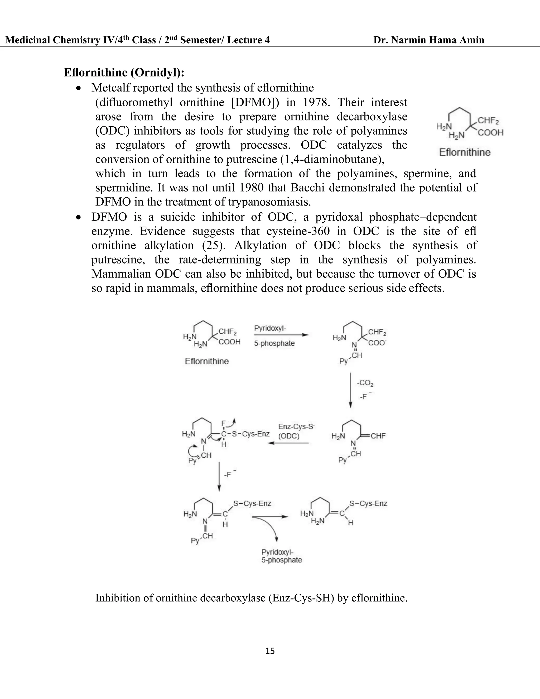 Antiparasitic drugs-Medicinal Chemistry | PDF