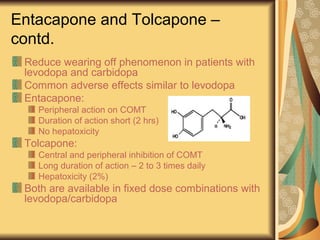 Antiparkinsonian drugs - drdhriti | PPT