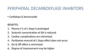 ANTIPARKINSONIAN DRUGS CLASS MBBS .pptx