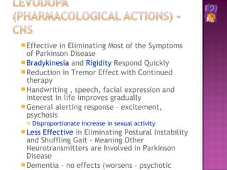 Antiparkinsonian drugs - drdhriti | PPT