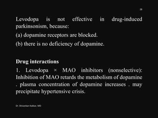 Antiparkinsonian drugs | PDF