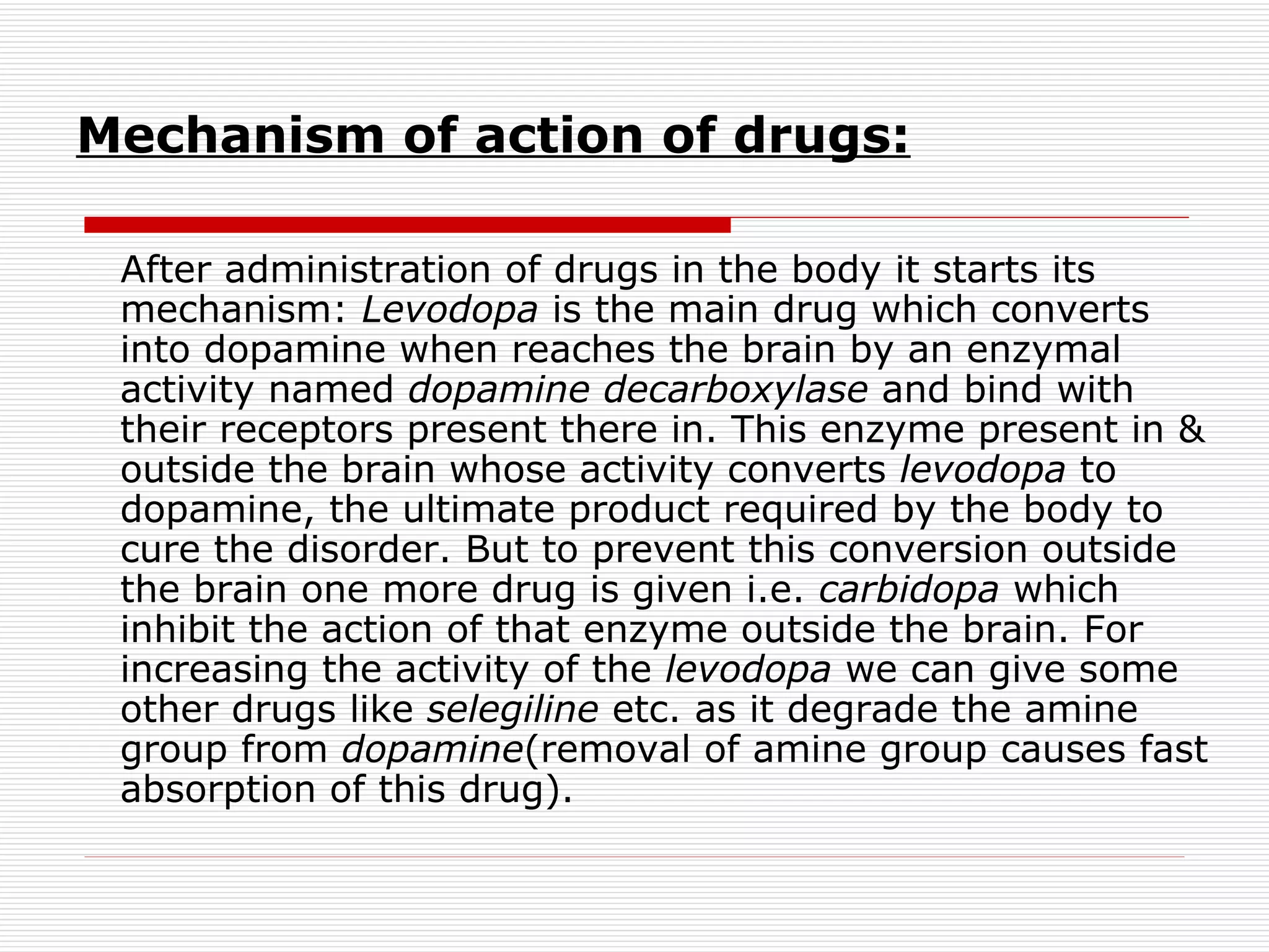 Anti Parkinsonism | PPT