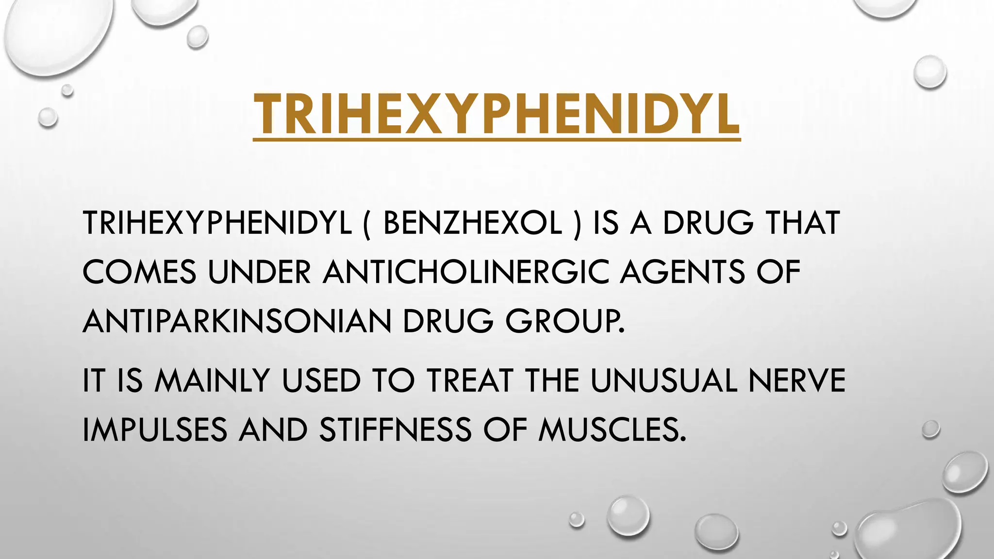 Antiparkinsonism (drug) | PDF | Brain and Nervous System Disorders ...