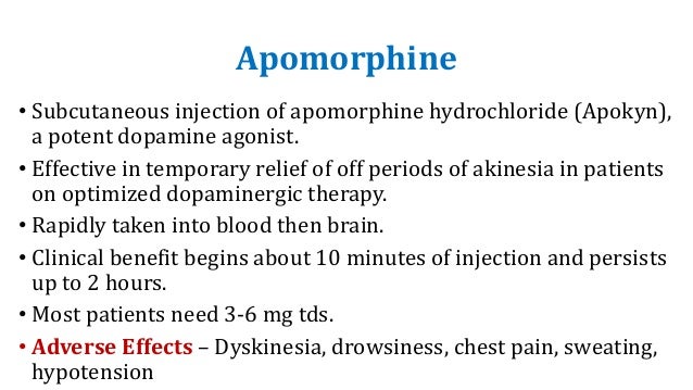 Antiparkinsons drugs