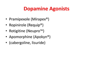 Anti parkinsons drugs New Pharmacology .pdf