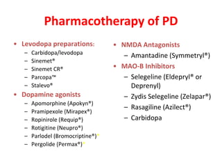 Anti parkinsons drugs New Pharmacology .pdf