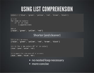 Python Anti patterns / tips / tricks | PPT