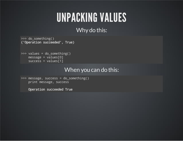 Python Anti Patterns Tips Tricks Ppt 8346