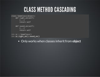 Python Anti patterns / tips / tricks | PPT