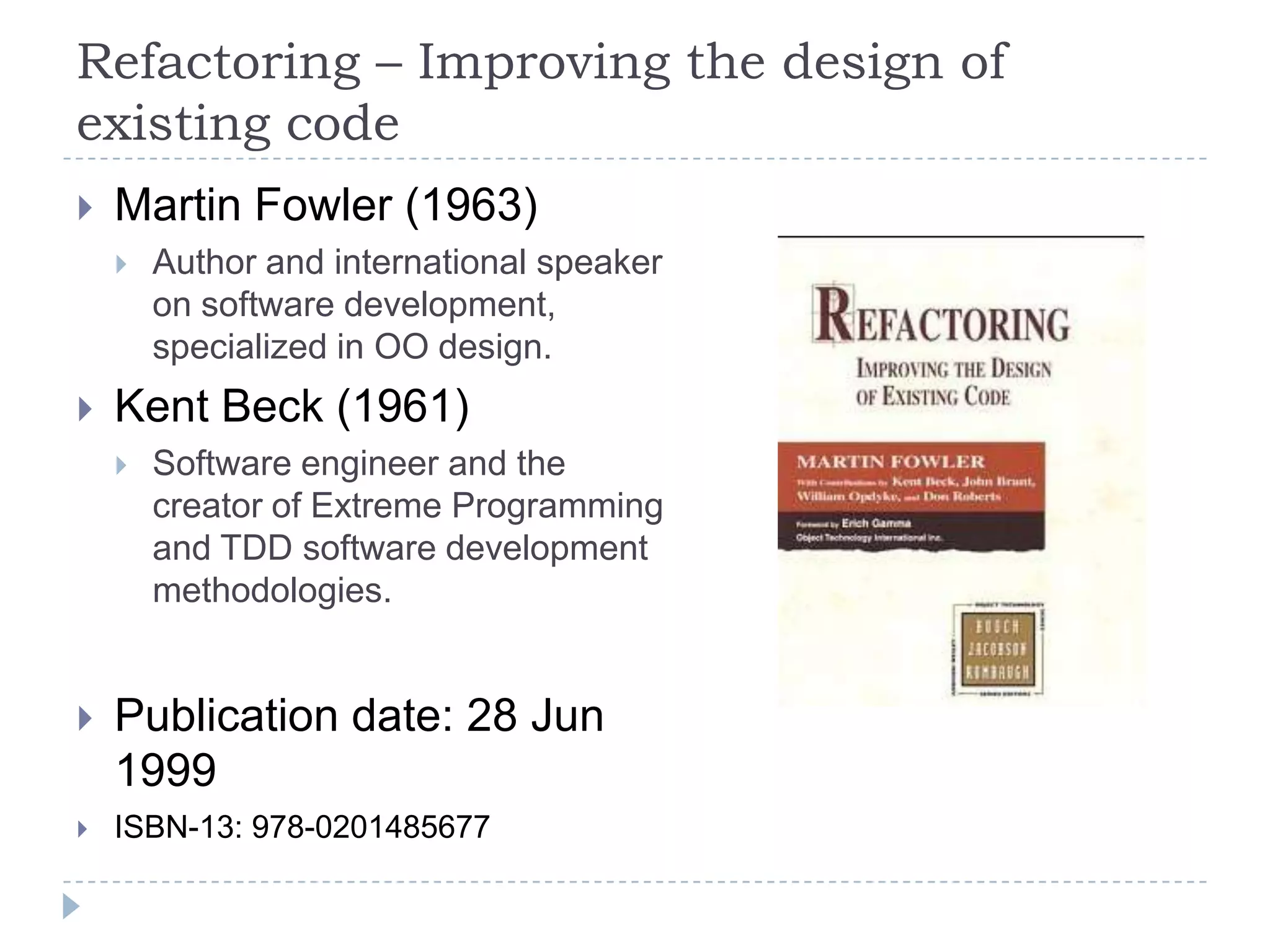 Introduction to AntiPatterns & CodeSmells | PPTX