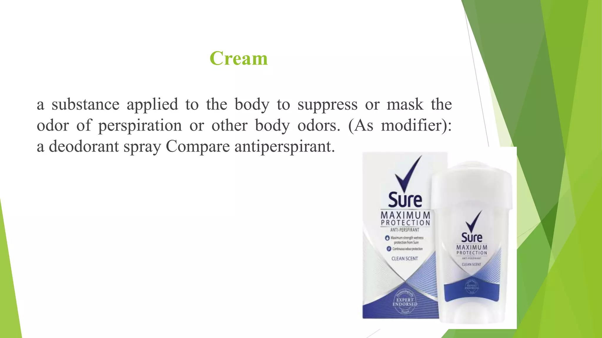 Antiperspirant &Deodorant | PPTX
