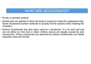 Antiperspirants and deodorants.pdf...... | PDF