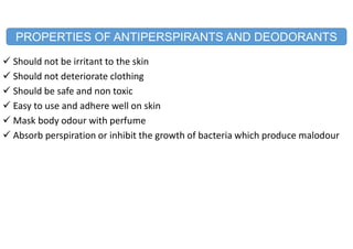 Antiperspirants and deodorants.pdf...... | PDF