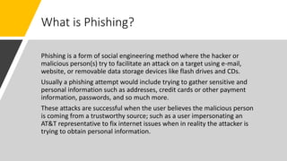 Anti phishing presentation | PPTX