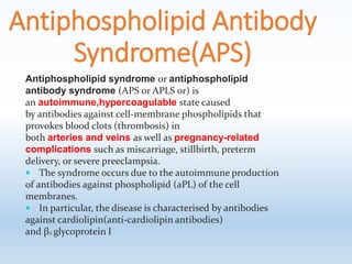 Antiphospholipid | PPTX