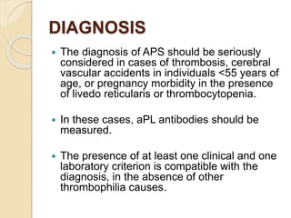 Antiphospholipid | PPTX