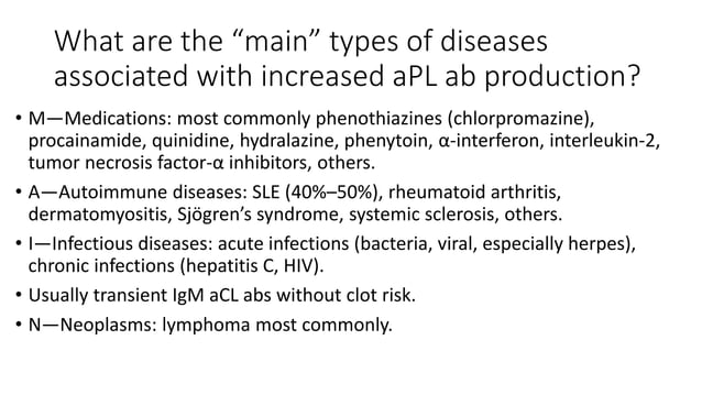 Antiphospholipid syndrome EULAR guidelines case based approach Ahmed ...