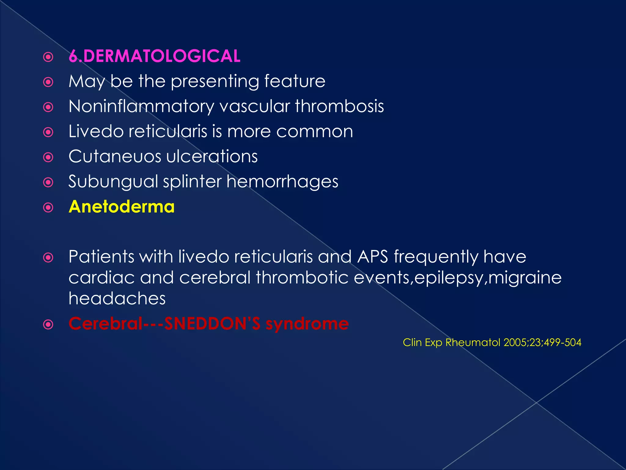 Antiphospholipid antibody syndrome | PPTX