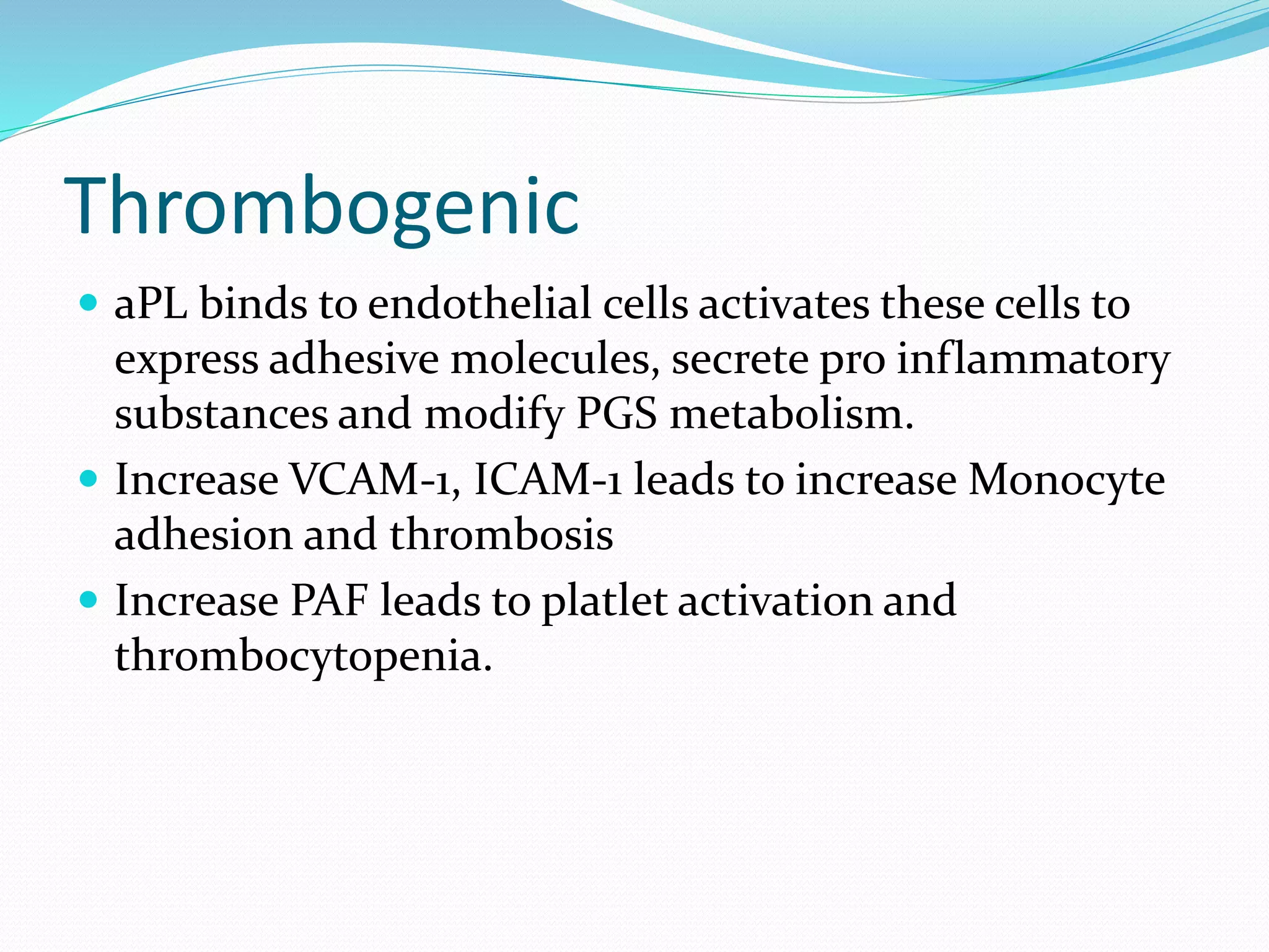 Antiphospholipid antibody syndrome | PPTX
