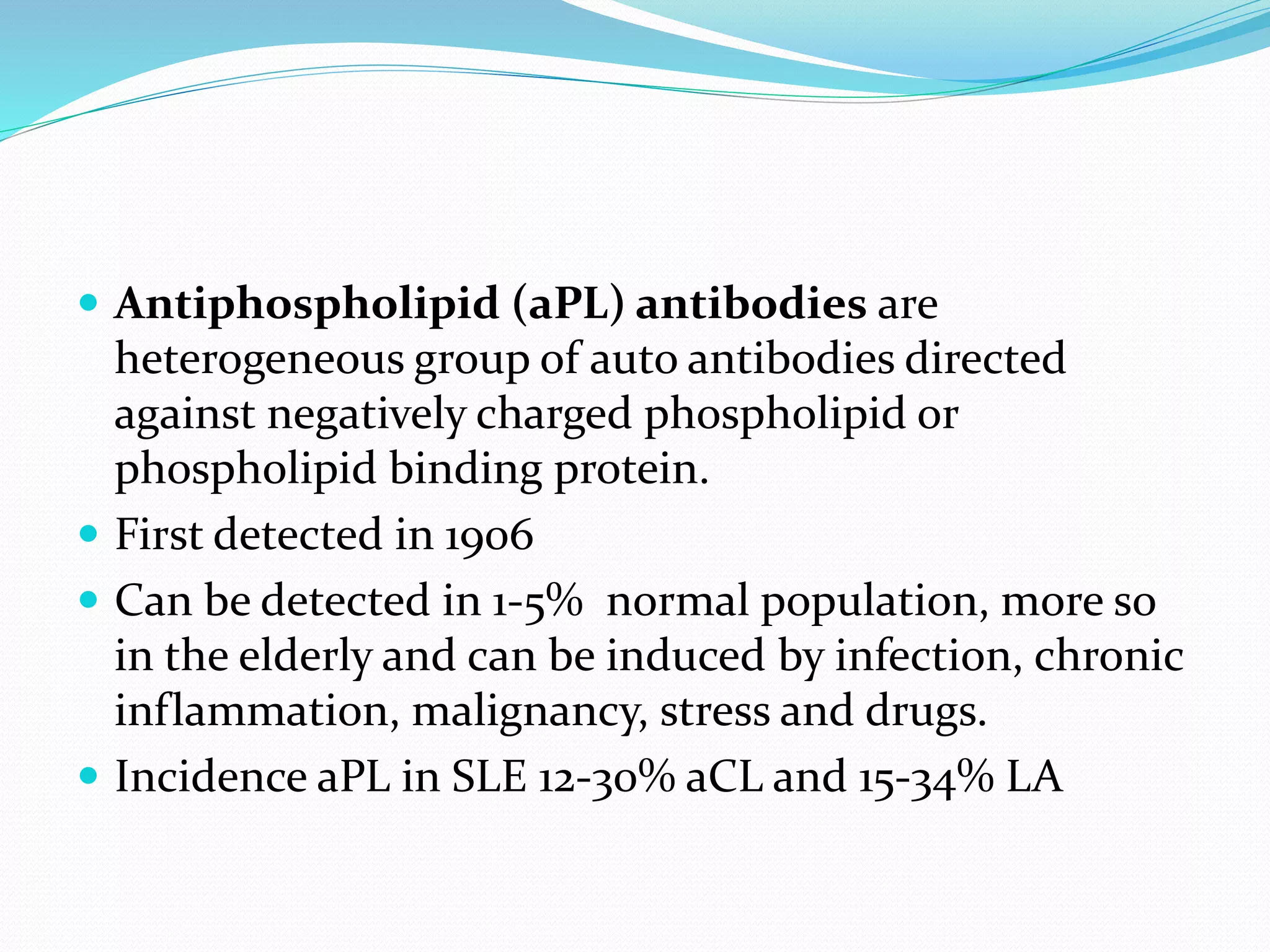 Antiphospholipid antibody syndrome | PPTX