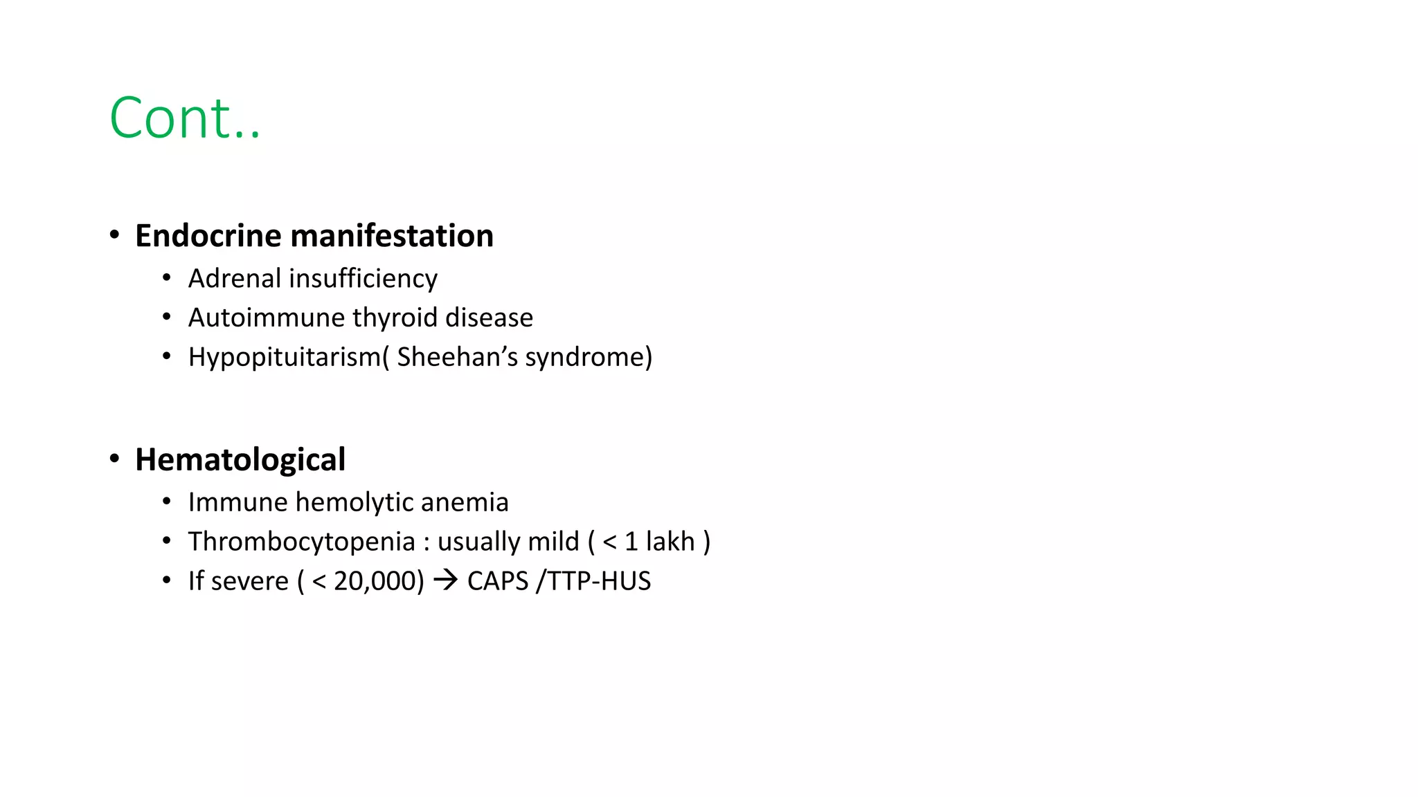 Antiphospholipid Antibody Syndrome Ppt