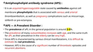 Antiphospholipid antibody syndrome by ESAM.pptx