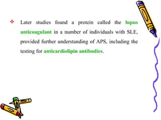 Antiphospholipid Syndrome | PPT