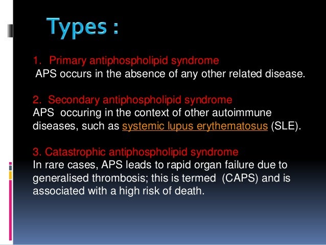 Antiphospholipid syndrome