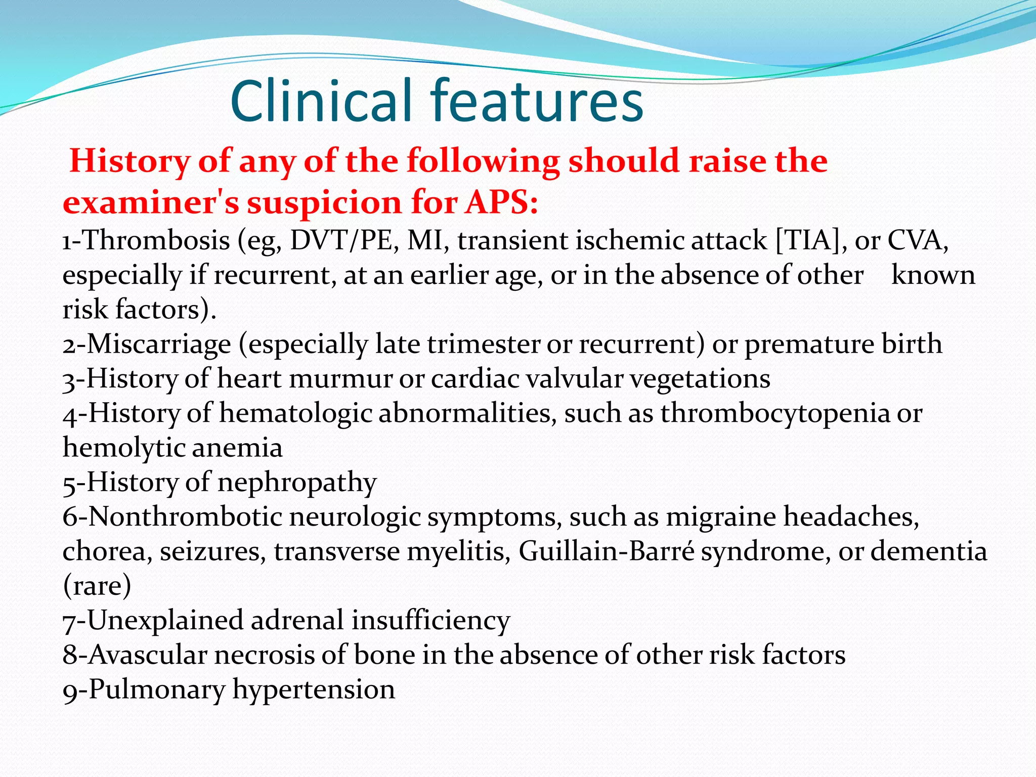 Antiphospholipid syndrome.pptx new | PPTX