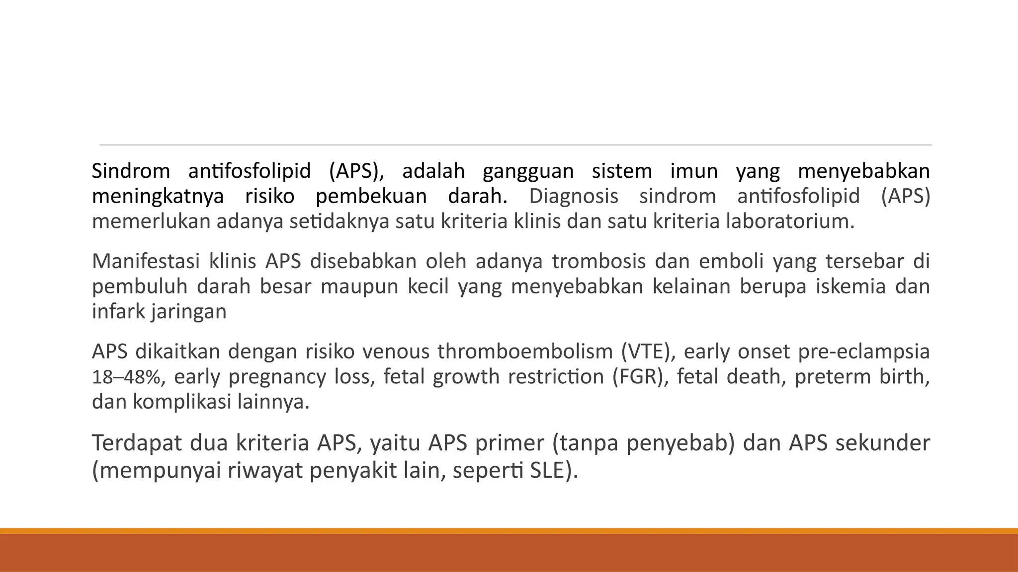 Antiphospholipid Syndrome (APS) main character | PPTX