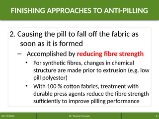 An Introduction to anti-pilling textiles | PPTX