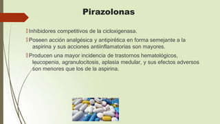 ANALGÉSICOS Y ANTIPIRÉTICOS | PPTX