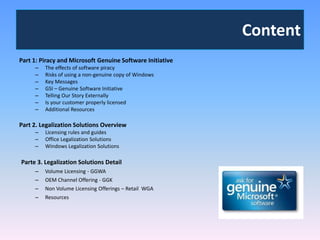 Antipiracy telesales training part 1, 2 and 3 eng | PPT