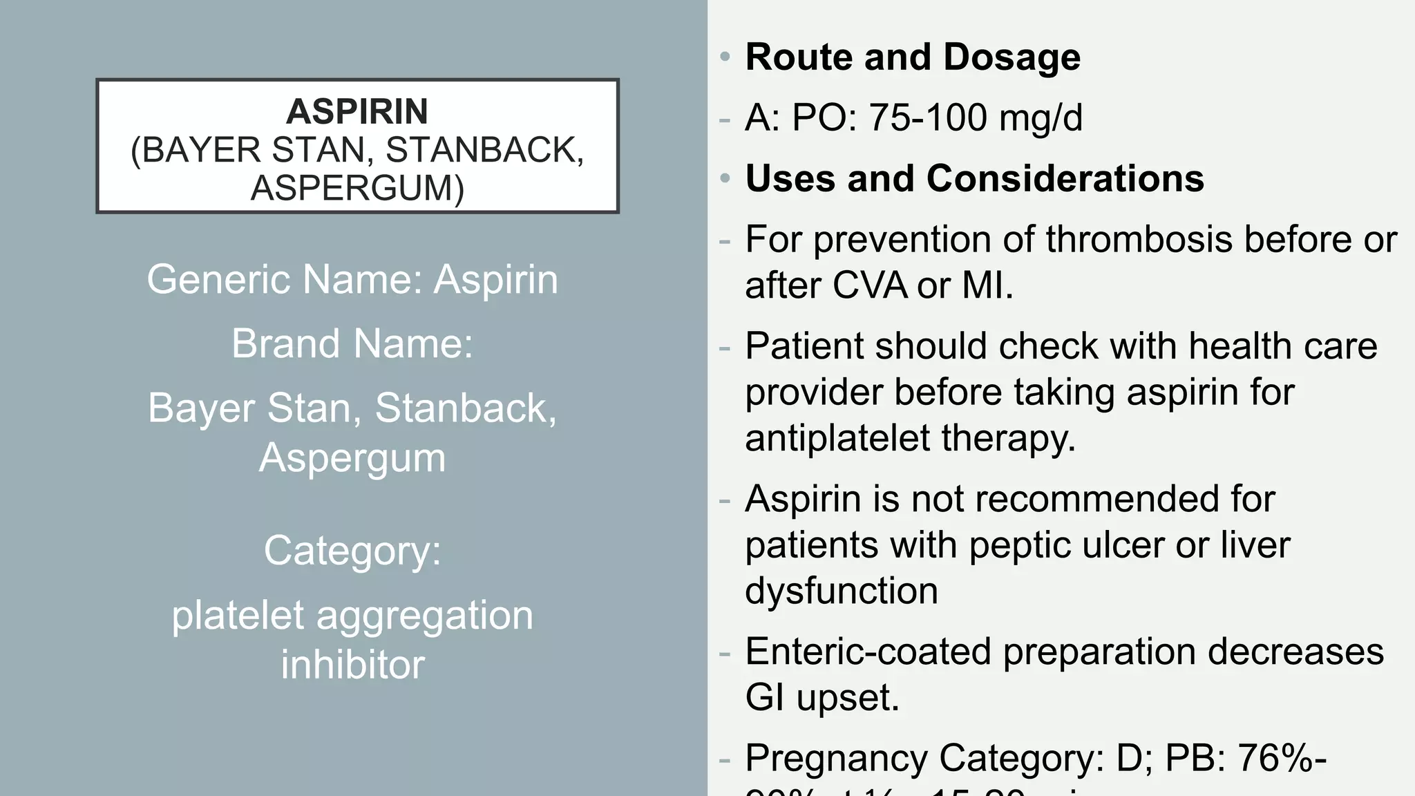 ANTI PLATELET DRUGS | PPTX