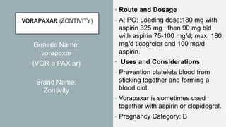 ANTI PLATELET DRUGS | PPTX