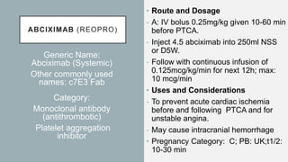 ANTI PLATELET DRUGS | PPTX | Blood Disorders | Diseases and Conditions