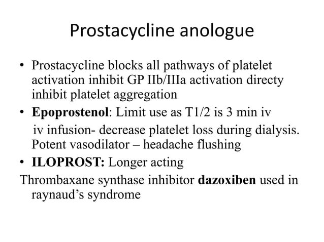 Antiplatelet Drugs | PPT