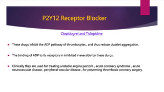 Antiplatelet agent.pptx