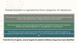 Pharmacology of the antiplatelet agents.pdf | Blood Disorders ...
