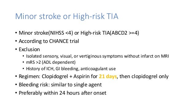Antiplatelet agents in acute ischemic stroke
