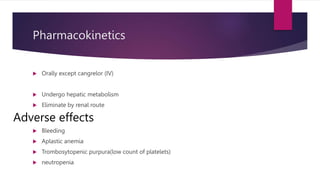 anti platelet aggregation drugs. pptx | PPTX