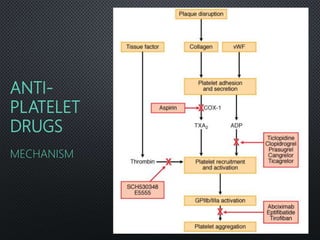 Antiplatelet and fibrinolytics | PPSX