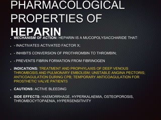 Antiplatelet, anticoagulation and fibrinolytic therapy | PPT