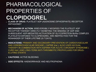 Antiplatelet, anticoagulation and fibrinolytic therapy | PPTX