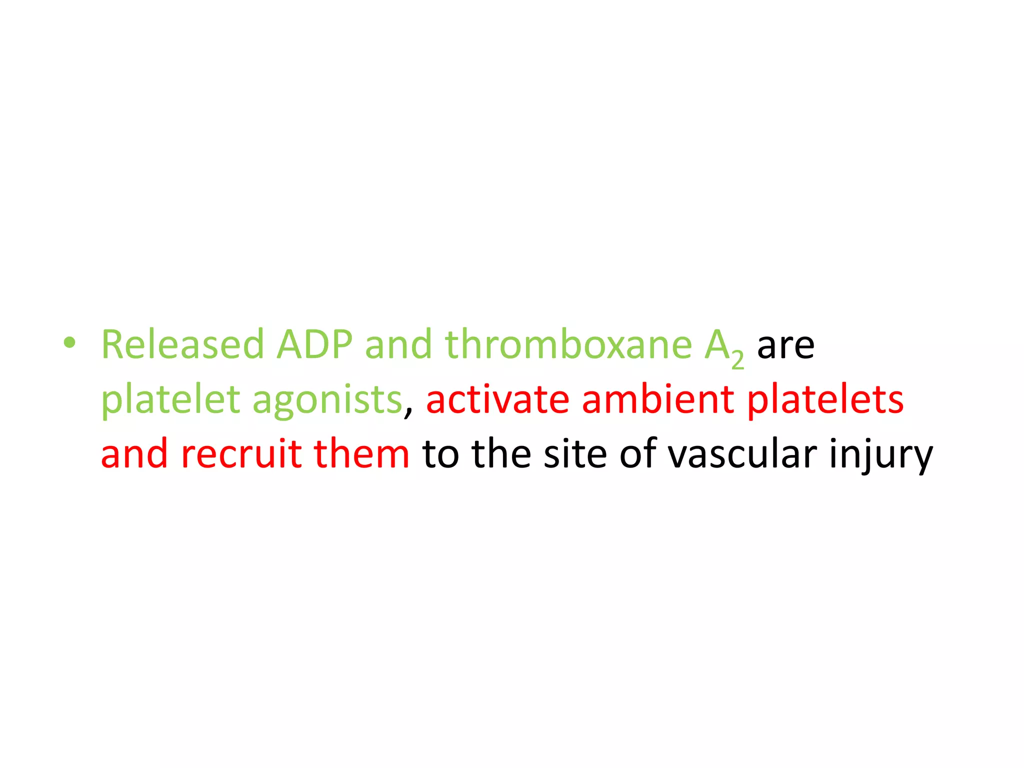 Pharmacology of Anti platelet drugs | PPTX