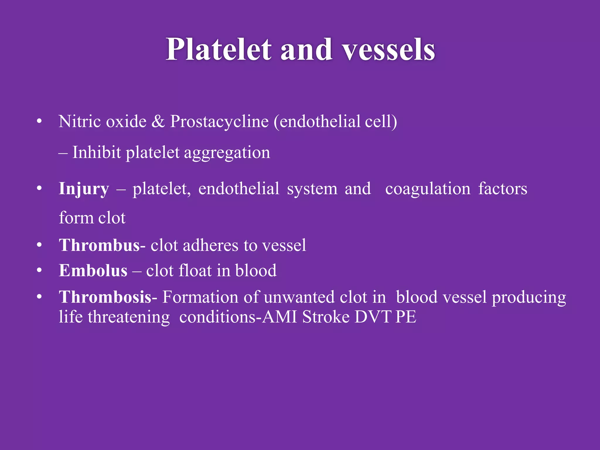 Pharmacology of Antiplatelet drugs | PPTX