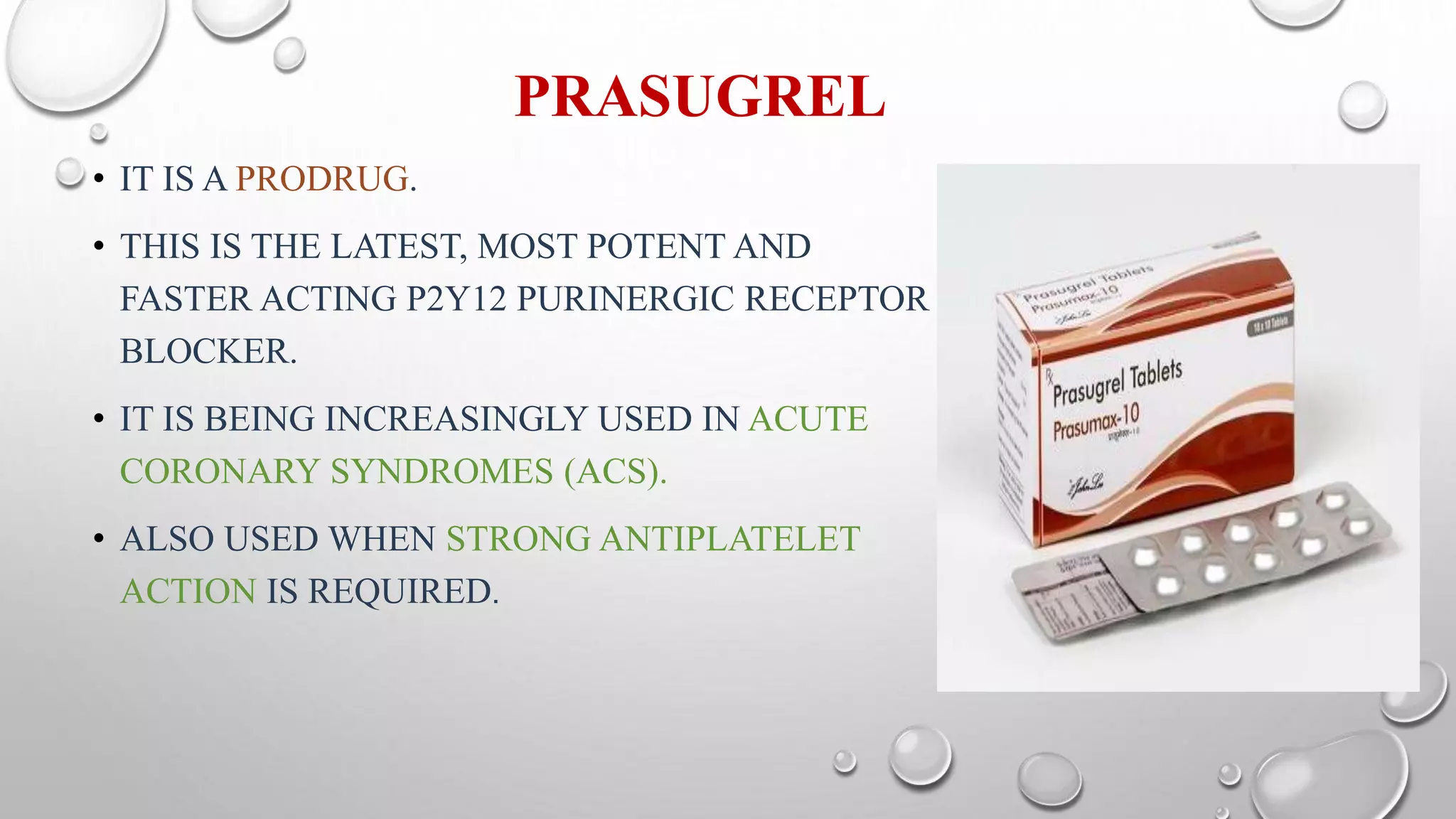 Antiplatelet drugs | PPTX